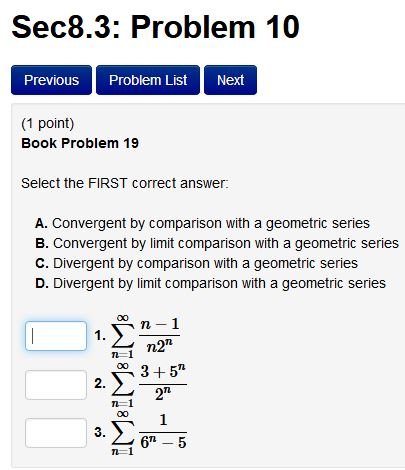 Solved Sec8.3: Problem 10 PreviouS Problem List Next (1 | Chegg.com