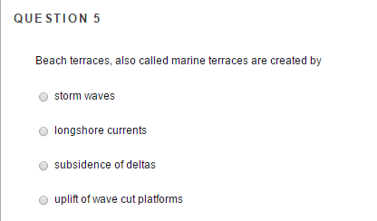 Solved QUESTION 1 The concept of a wave base is important in | Chegg.com