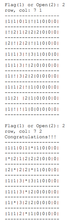 Solved I need help with writing a C++ minesweeper program | Chegg.com