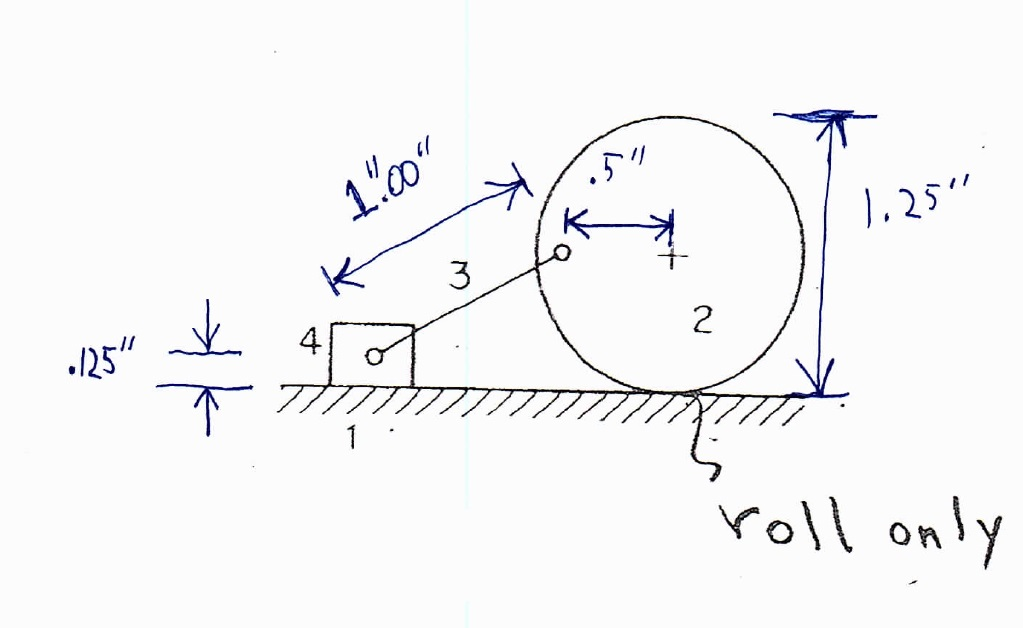 Solved Instant Centers and Angular Velocity, Mechanism and | Chegg.com