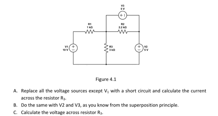 Solved Replace all the voltage sources except V_1 with a | Chegg.com Solved Replace all the voltage sources except V_1 with a | Chegg.com