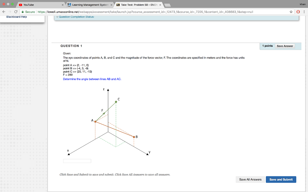 Solved EA L khan ← Secure https: o vel urnassonline.net | Chegg.com