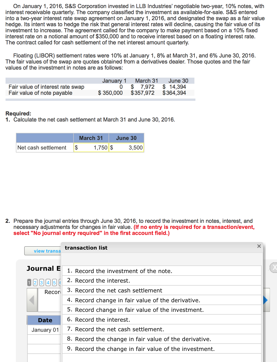 Solved On January 1 2016 S S Corporation Invested In LLB Chegg