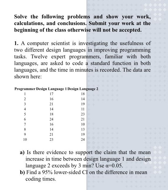 Solved a computer scientist is investigating the usefulness | Chegg.com