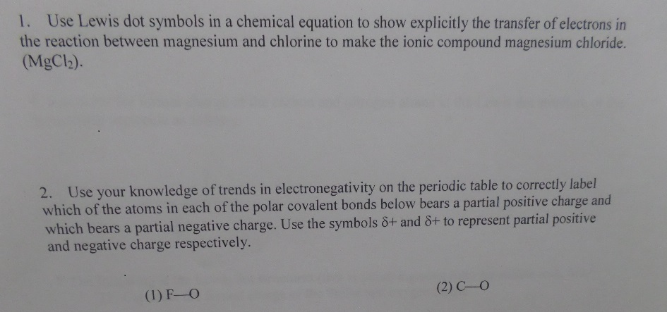Draw Lewis Structure For Mgcl2 Valence Electrons Presentation
