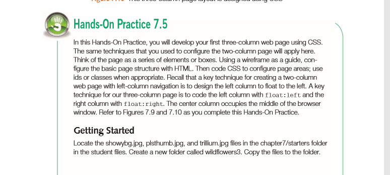 Solved Hands-On Practice 7.5 In this Hands-On Practice, you | Chegg.com