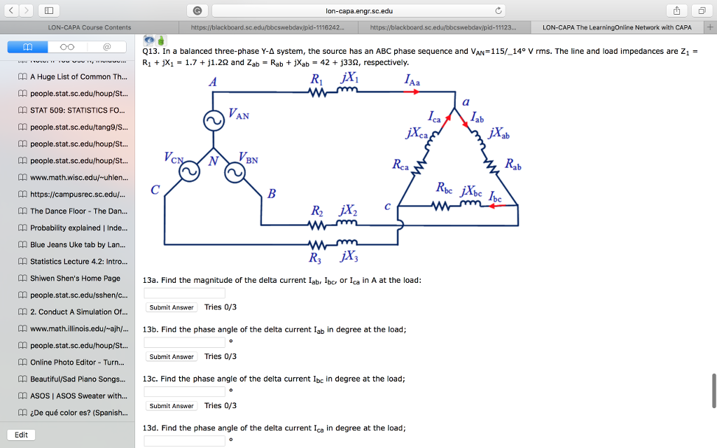 Solved iD lon-capa.engr.sc.edu LON-CAPA Course Contents | Chegg.com