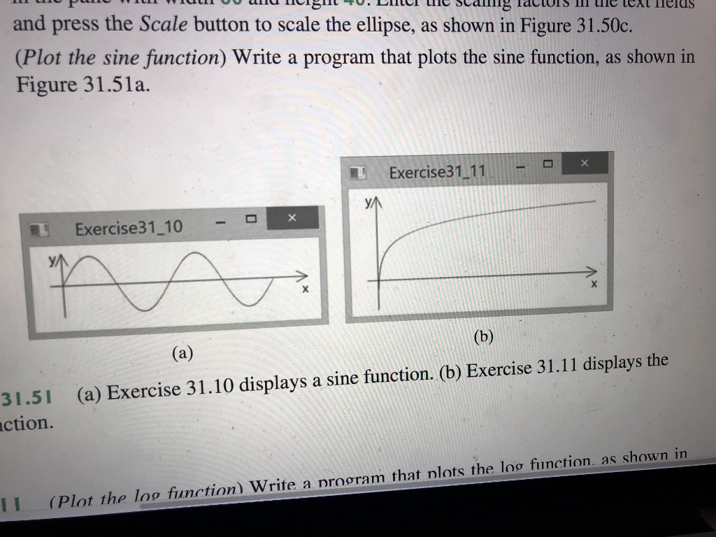 Solved (Plot the sine function) Write a program that plots | Chegg.com