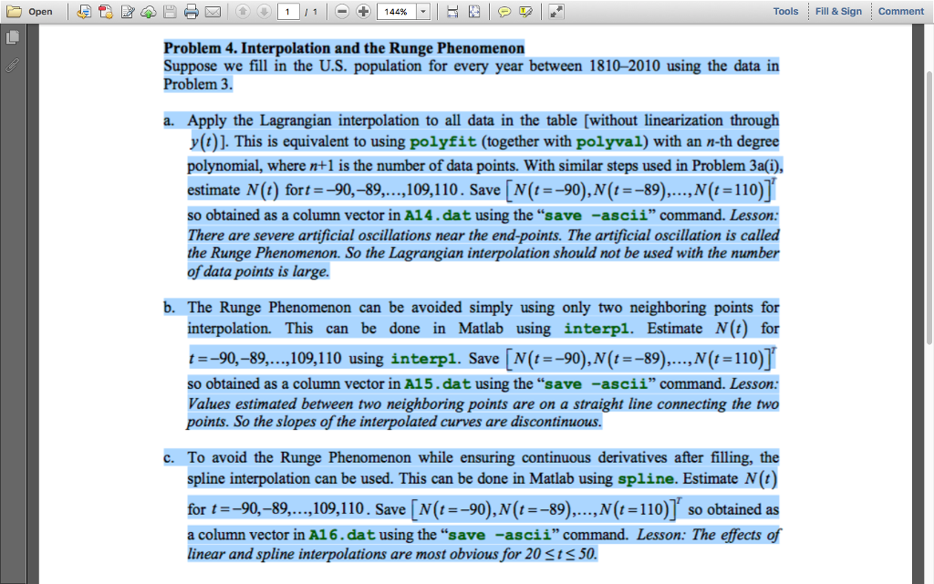 Hi This Is A Matlab Hw Problme That I Need Help