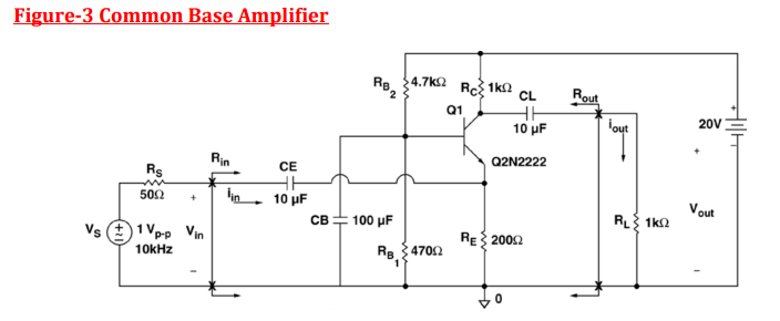 Solved For each of the CE, CB, and CC amplifier circuits | Chegg.com