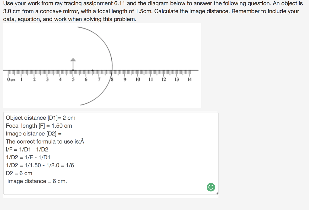 Solved Use your work from ray tracing assignment 6.11 and | Chegg.com