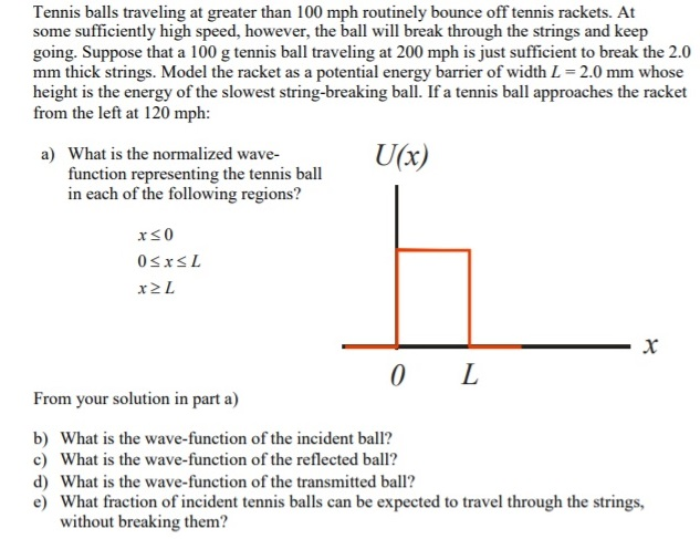 Solved Tennis balls traveling at greater than 100 mph | Chegg.com