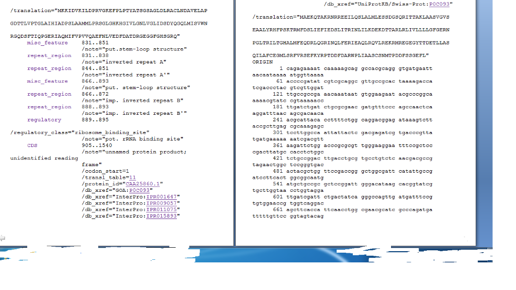 Solved se GenBank record to Respond For All Questions From | Chegg.com