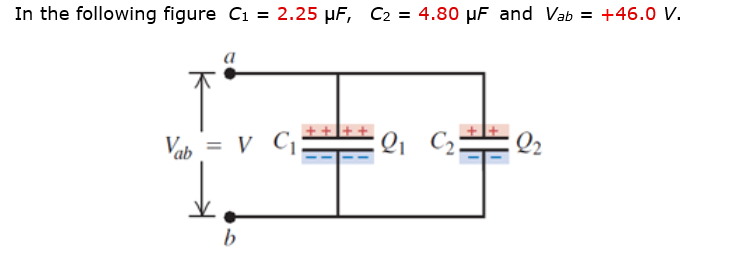 Solved a.) Calculate the charge on each capacitor. b.) | Chegg.com