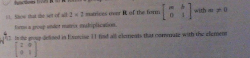 Solved Show that the set of all 2 times 2 matrices over R of | Chegg.com