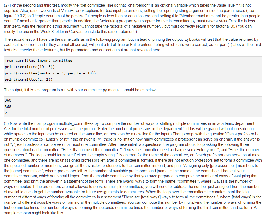 Solved The eventual goal of this assignment is to compute | Chegg.com