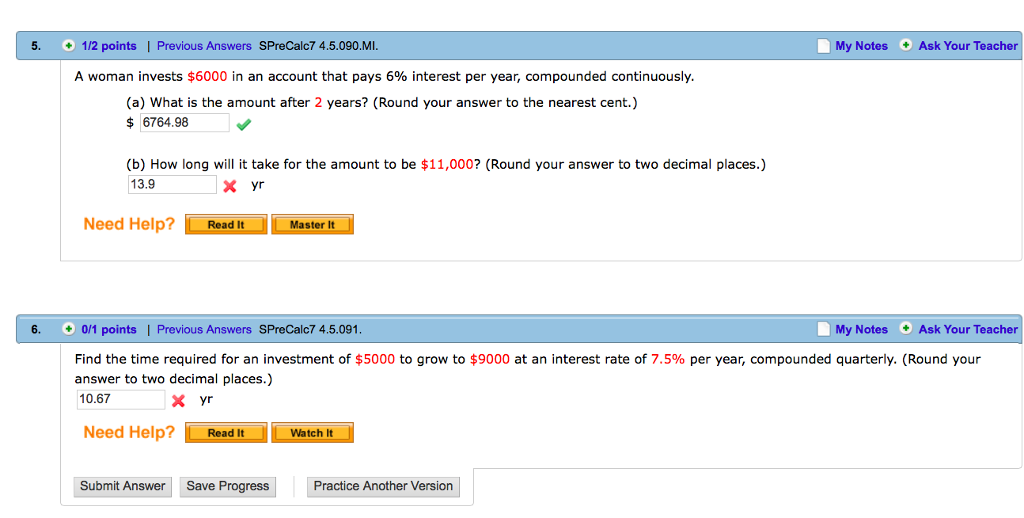 Solved 5. 1/2 points | Previous Answers SPreCalc7 | Chegg.com Solved 5. 1/2 points | Previous Answers SPreCalc7 | Chegg.com