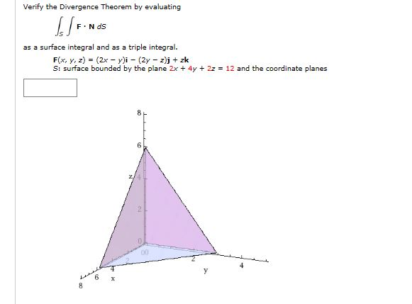 Solved Verify the Divergence Theorem by evaluating | Chegg.com