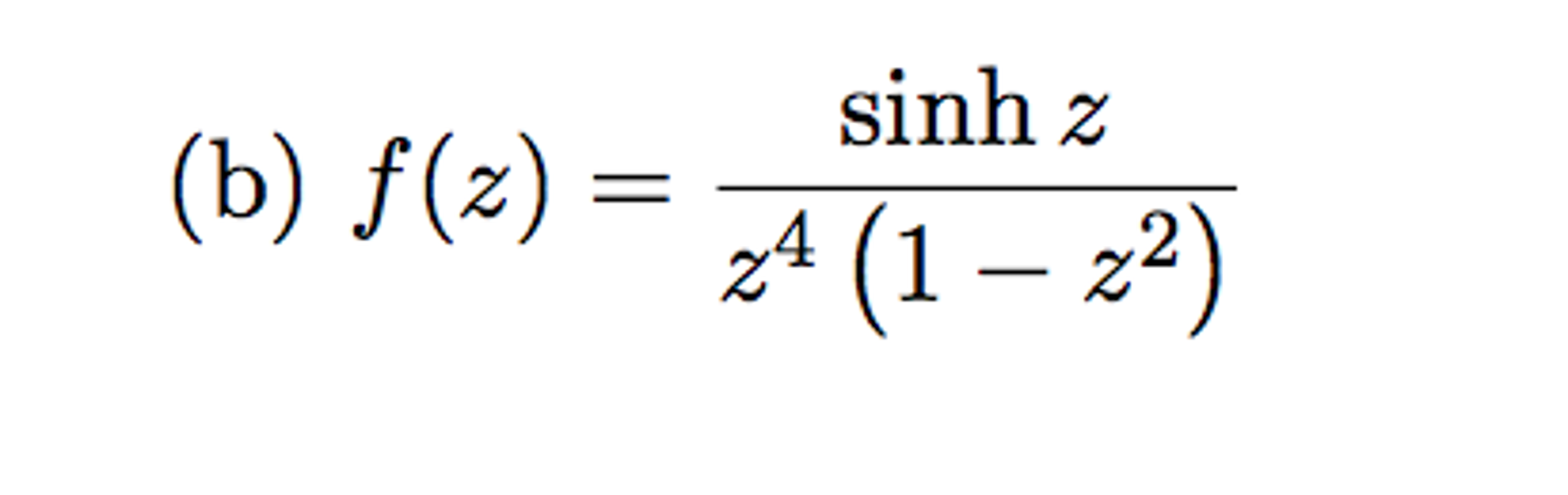 Solved Complex Series: Find the residue at z0 = 0 of the | Chegg.com