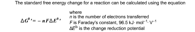 Solved The standard free energy change for a reaction can be | Chegg.com