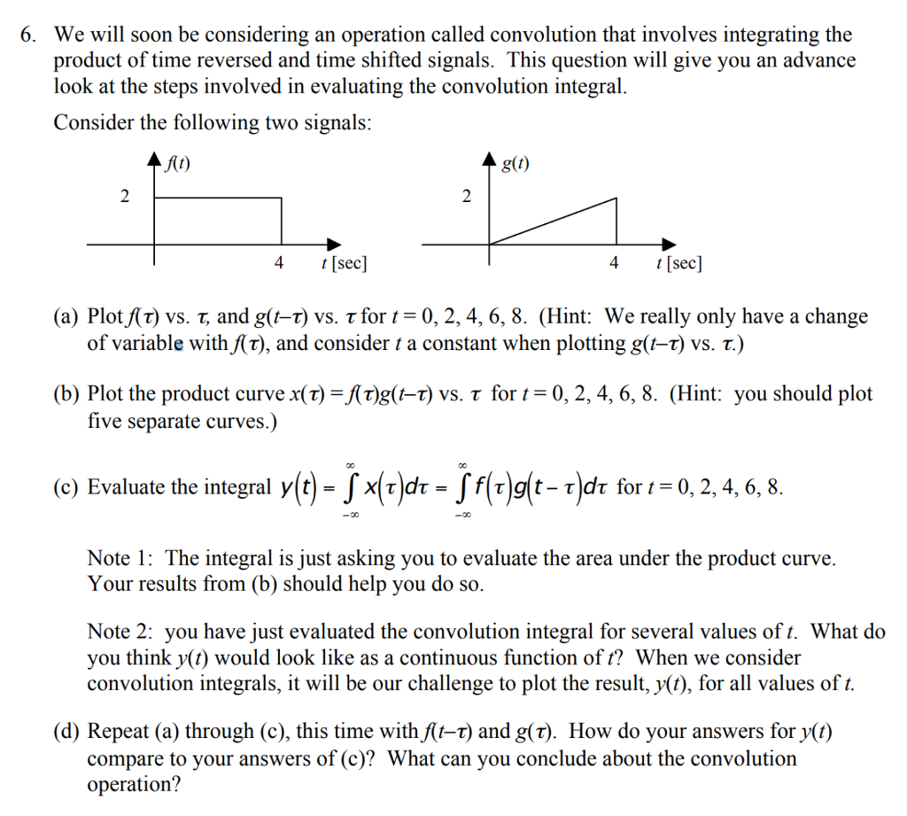 Solved 6. We will soon be considering an operation called | Chegg.com