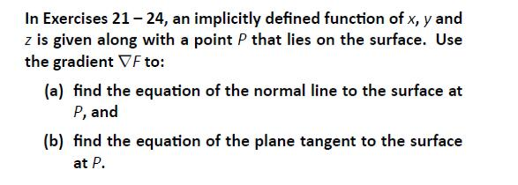 Solved In Exercises 21 24, an implicitly defined function of | Chegg.com