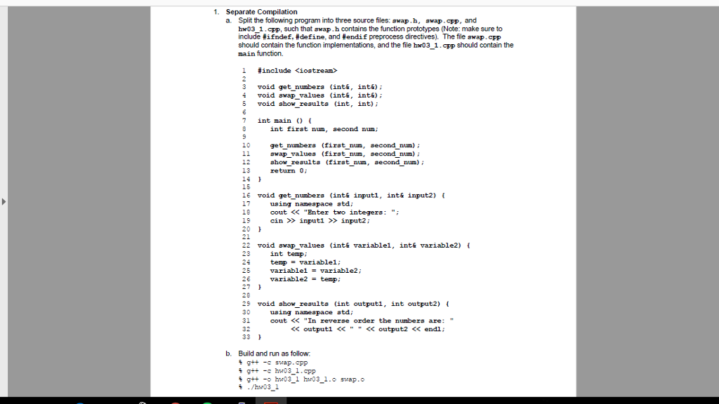 Solved This is in C++. I am confused on what part of the | Chegg.com
