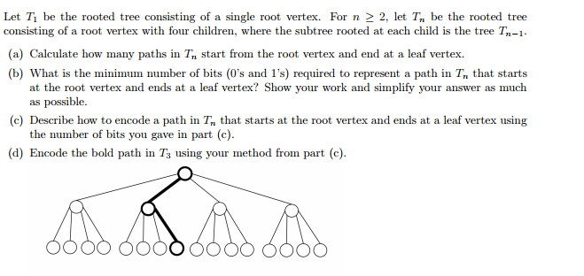 Solved Let T1 be the rooted tree consisting of a single root | Chegg.com