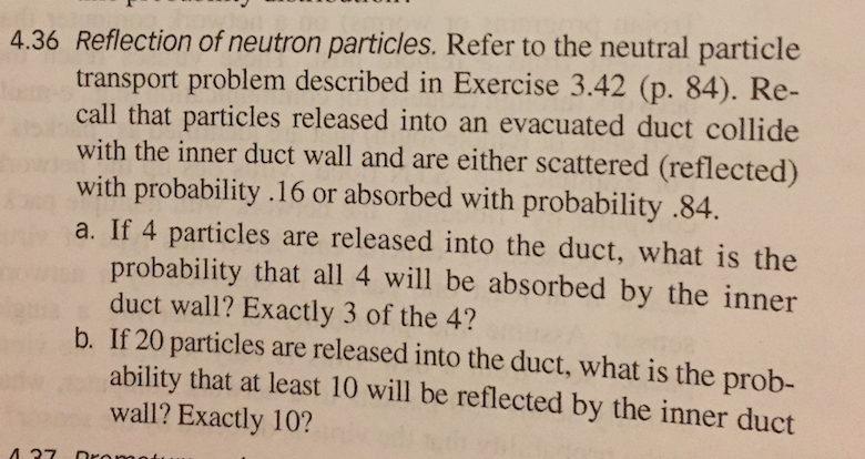 Solved 4.36 Reflection of neutron particles. Refer to the | Chegg.com