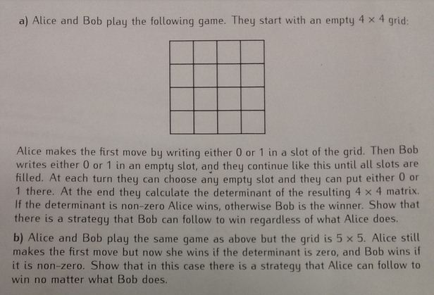 Solved Alice and Bob play the following game. They start | Chegg.com