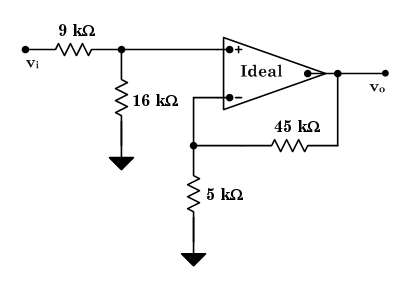 Solved Given: The operational amplifier in the above circuit | Chegg.com