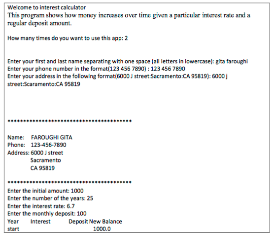 Solved IN JAVA LANGUAGE PLEASE!! Write a Program to show how | Chegg.com