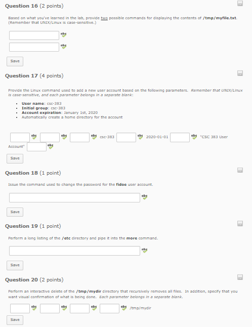 Solved Question 16 (2 points) Based on what you've learned | Chegg.com