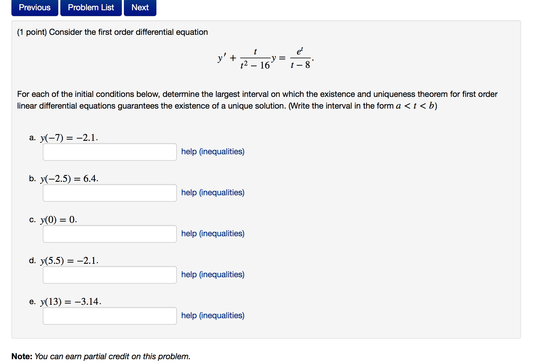 Solved Consider The First Order Differential Equation Y Chegg
