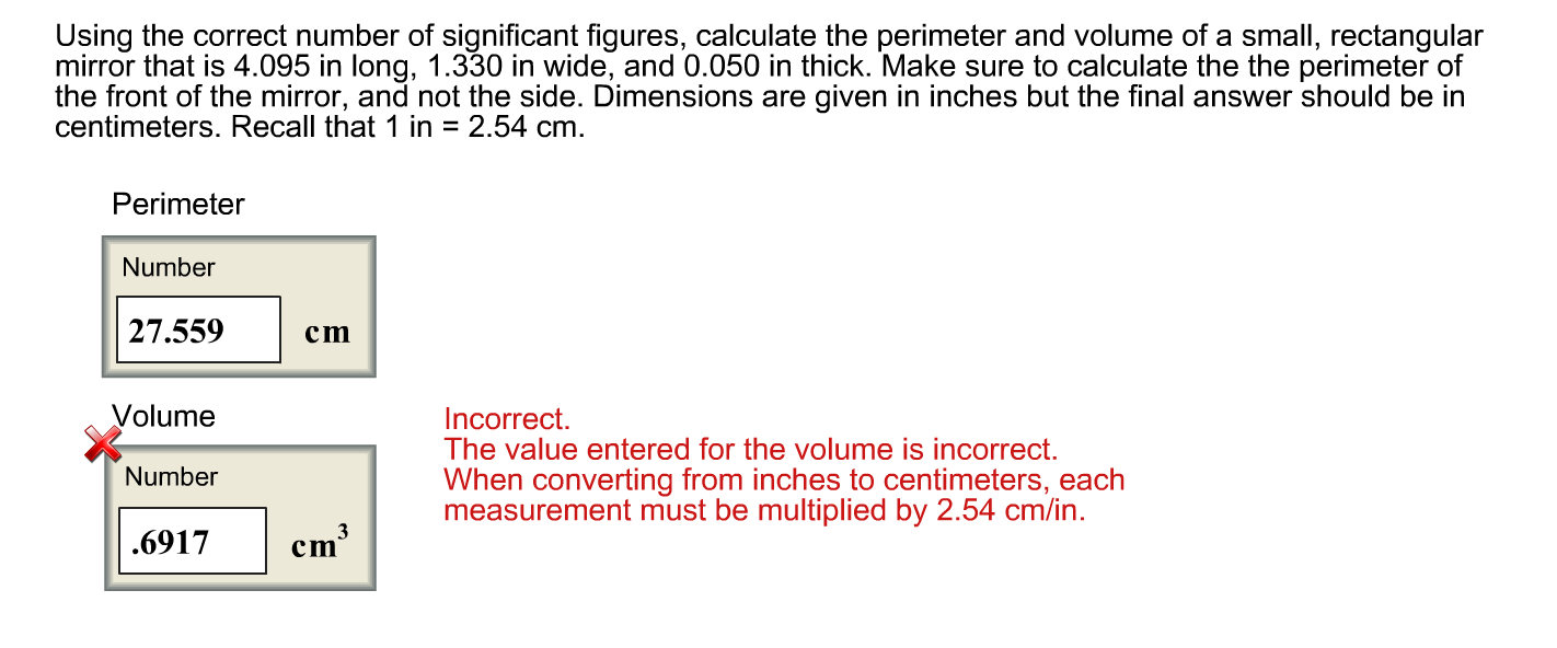 Solved Using the correct number of significant figures, | Chegg.com