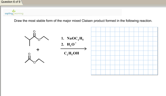 Solved Draw the most stable form of the major mixed Claisen | Chegg.com