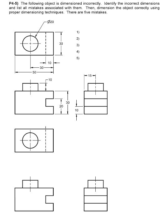 Solved For each problem above, you only need to specify what | Chegg.com