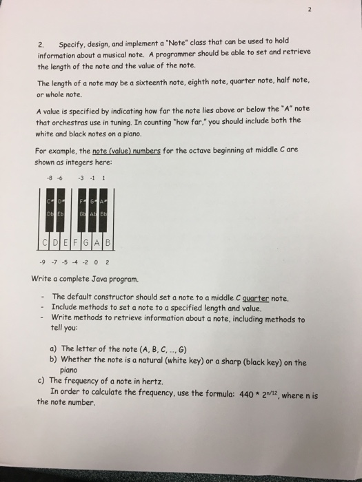 Solved CSC 236-Lab 2 (2 programs) ADTs 1. Specify, design, | Chegg.com