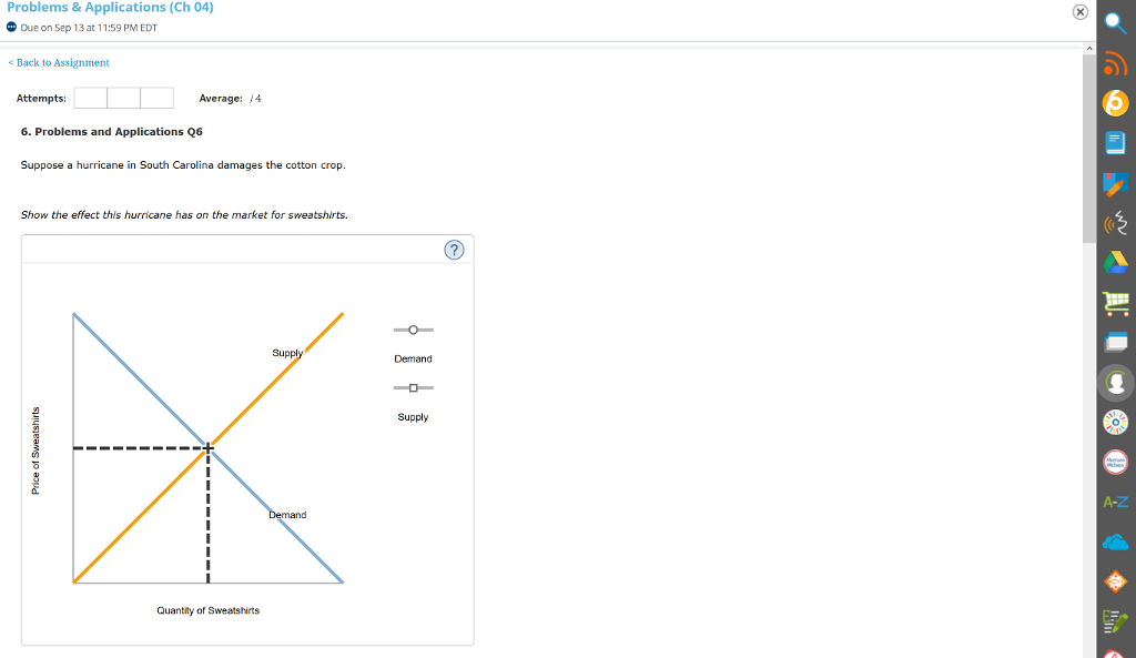Solved Problems &Applications (Ch 04) Due on Sep 13 at 11:59 | Chegg.com