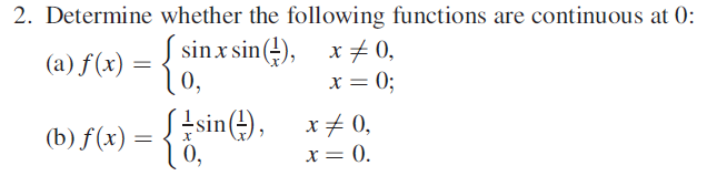 Solved Determine whether the following function are | Chegg.com