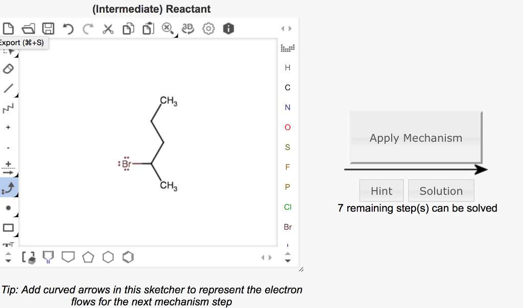 Solved (Intermediate) Reactant Export (3E+S) CH Br CH Br | Chegg.com