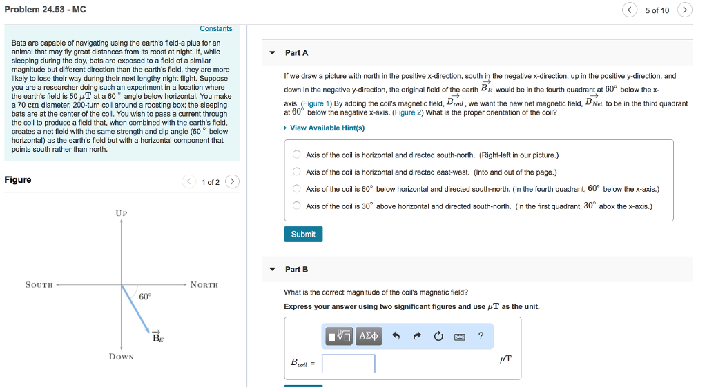 Solved Problem 24.53 -MC Constants Bats are capable of | Chegg.com