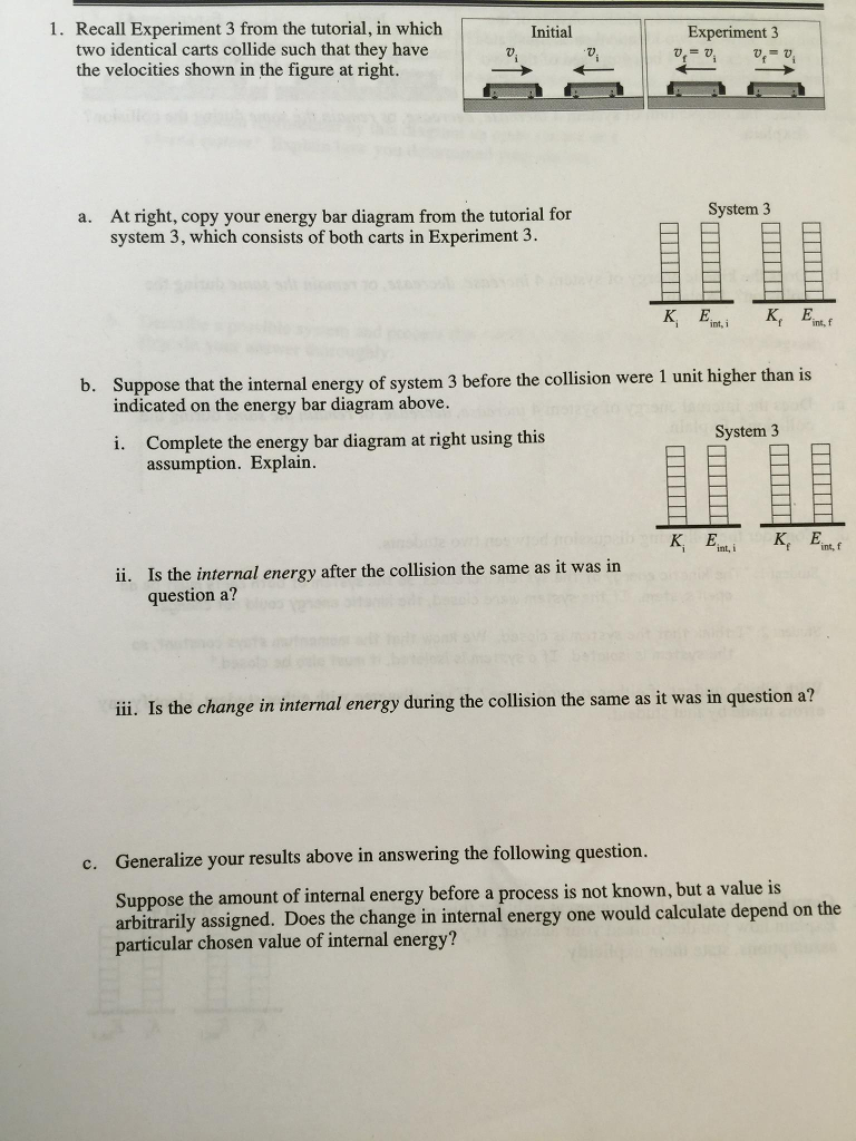 Recall Experiment 3 from the tutorial, in which two | Chegg.com