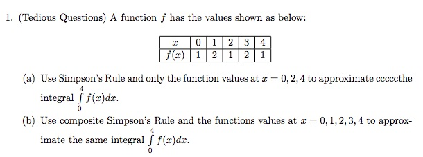 Solved Numerical Analysis Questions: Hello! Can someone help | Chegg.com