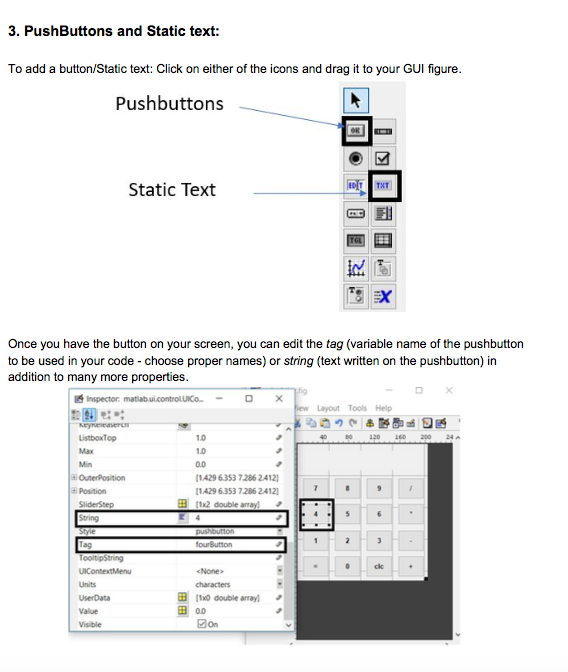 a) Design a GUI for a calculator and implement the | Chegg.com