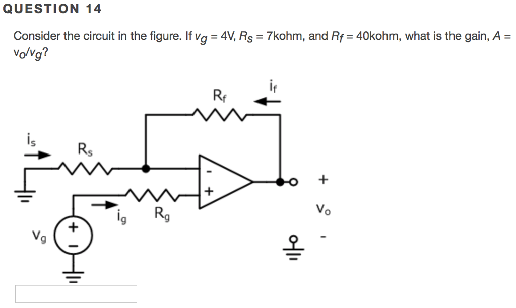 Solved QUESTION 2 For the ideal op amp model with vs = 6V, | Chegg.com