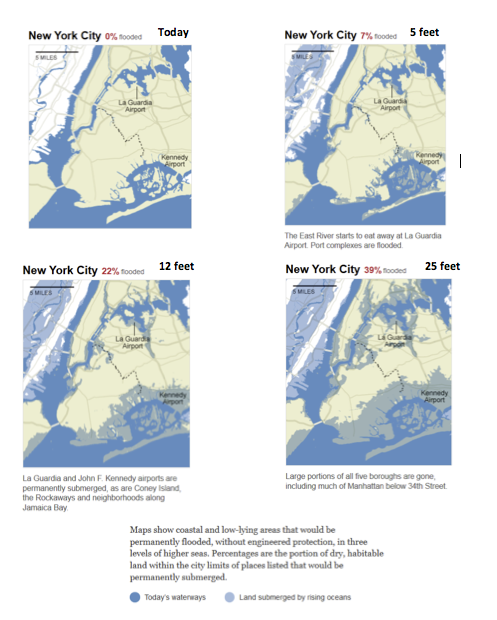 Sea Level Rise Interactive Map