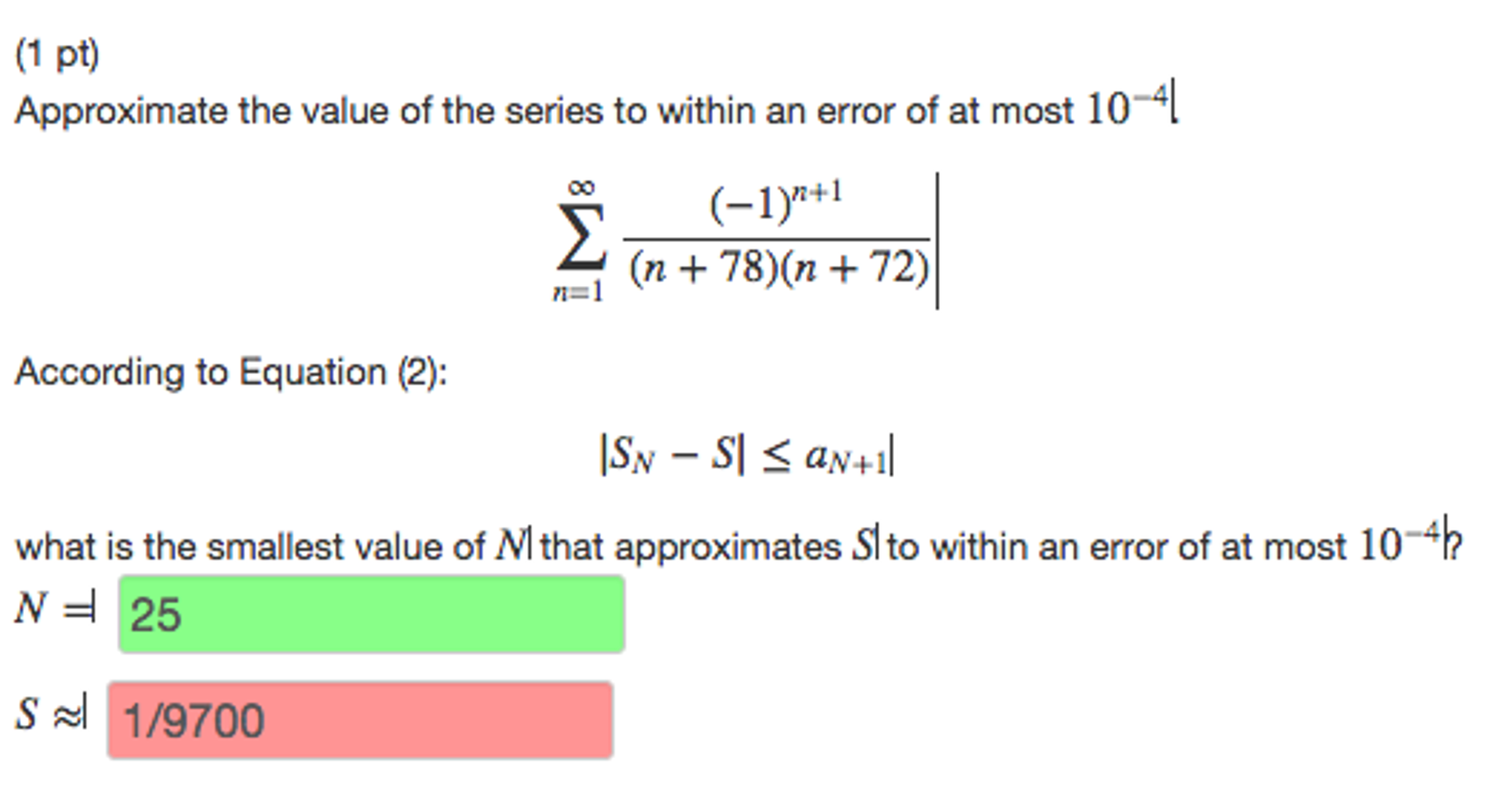 Solved Approximate The Value Of The Series To Within An Chegg solved-approximate-the-value-of-the-series-to-within-an-chegg