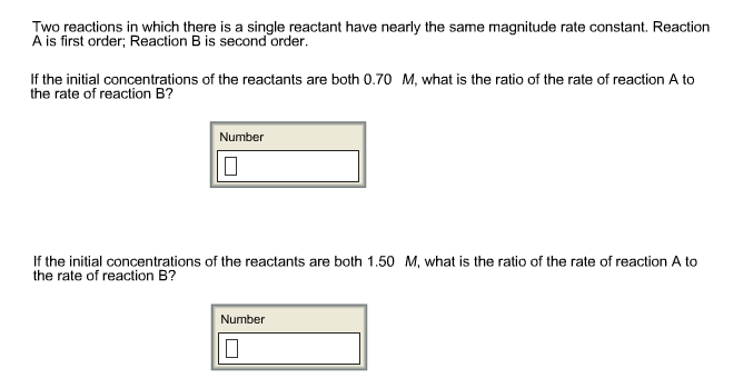 Solved Two reactions in which there is a single reactant | Chegg.com
