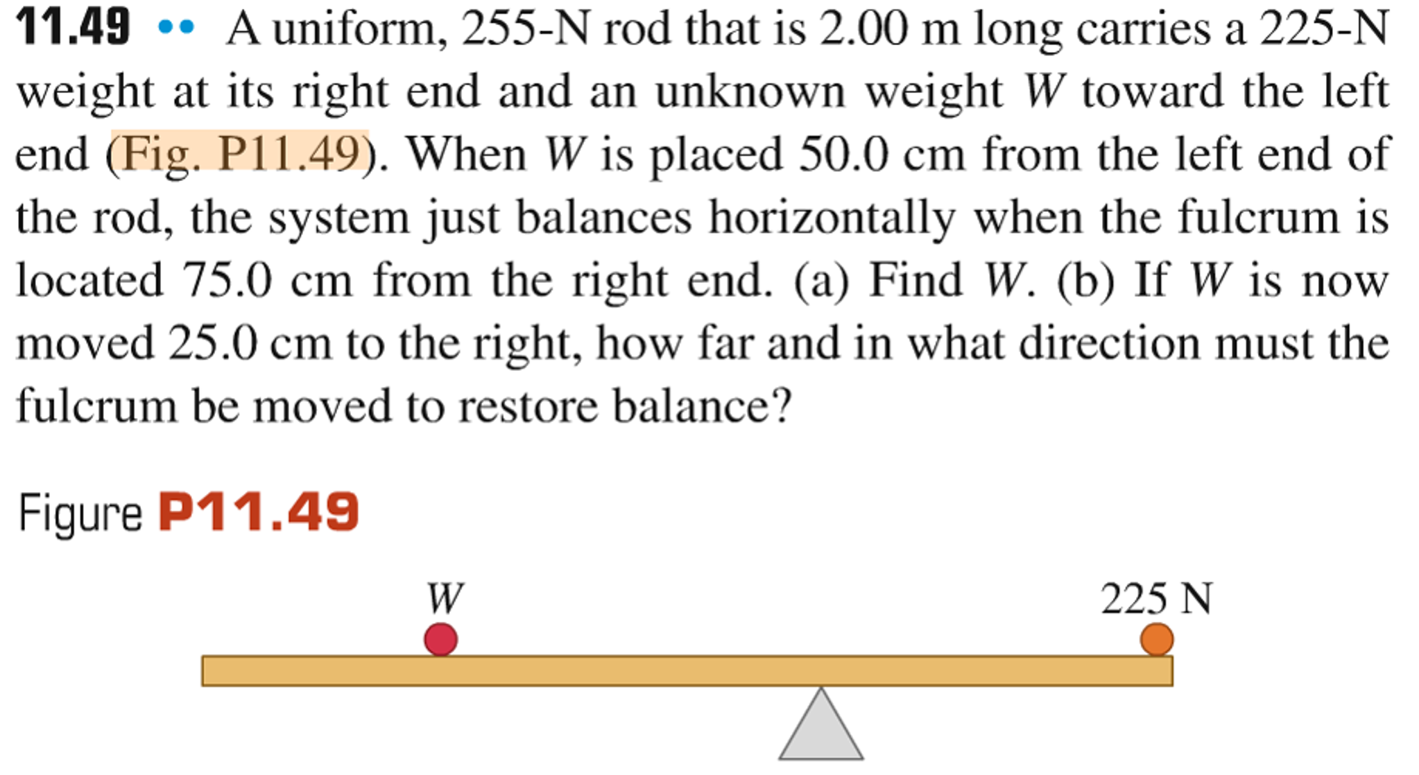 Solved A Uniform 255 N Rod That Is 2 00 M Long Carries A Chegg solved-a-uniform-255-n-rod-that-is-2-00-m-long-carries-a-chegg